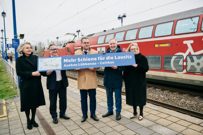 i2030-Korridor Süd-Ost / Zweites Gleis zwischen Lübbenau und Cottbus ...